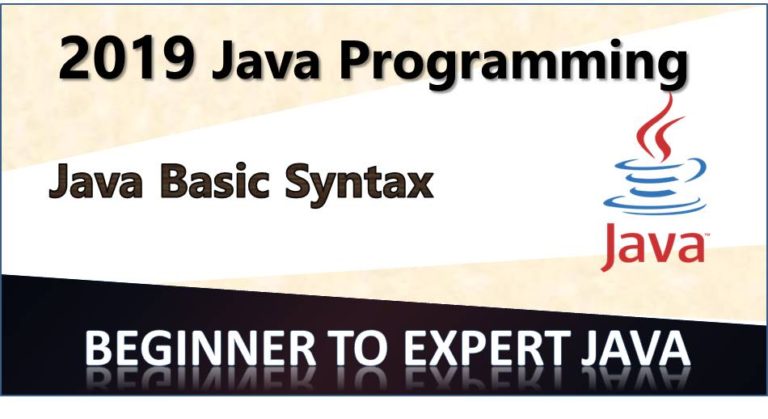 Java - Basic Syntax - Java Tutorials